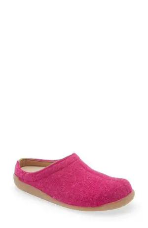 SANITA Lodge Wool Felt Slipper - Fuchsia
