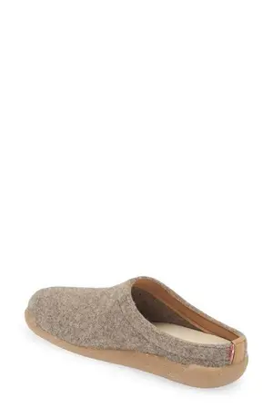 SANITA Lodge Wool Felt Slipper - Stone