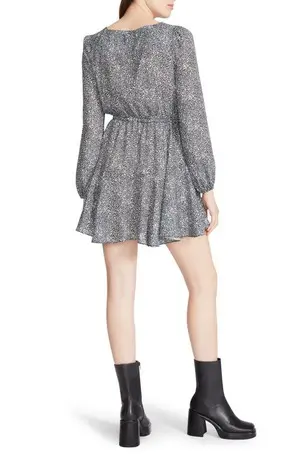 Steve Madden Kara Long Sleeve A-line Dress