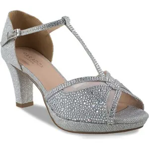 PARADOX LONDON PINK Nora Platform Sandal - Silver