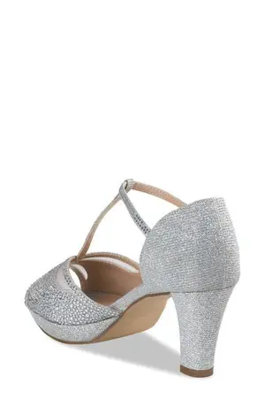 PARADOX LONDON PINK Nora Platform Sandal - Silver