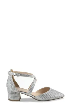 PARADOX LONDON PINK Francis Metallic Pump - Silver