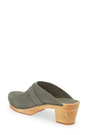 SANITA Manuela Leather Clog - 043 Khaki