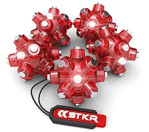 STRIKER Magnetic Light Mine Hands Free Task Light 5 Pac K - One-color