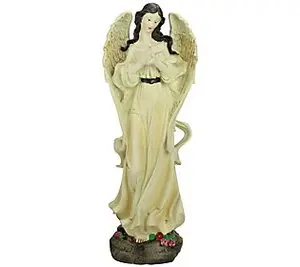 NORTHLIGHT Heavenly 'peace And Love' Angel With Dove Statue - One-color