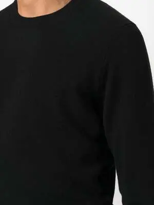 DRUMOHR Crew Neck Cashmere Sweater - Black