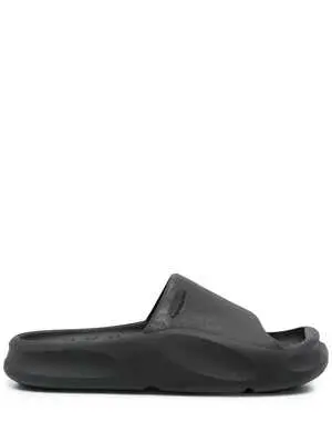 Heron Preston Moulded Open Toe Slides - Black