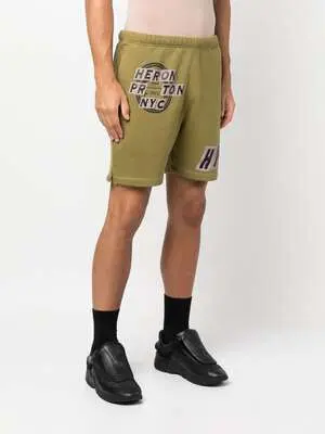 Heron Preston Logo-patch Track Shorts