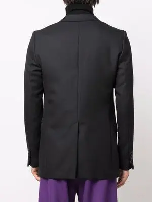 Ami Single-breasted Blazer - Black