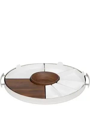 Christofle Mood Party Round Tray - Silver