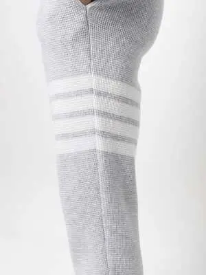 Thom Browne 4-bar Knitted Track Pants - Grey