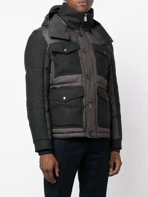 Canali Hooded Padded Jacket