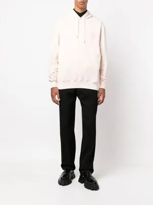 Alexander McQueen Graffiti Logo Hoodie - Pink