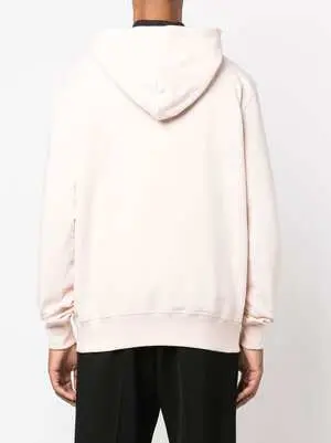 Alexander McQueen Graffiti Logo Hoodie - Pink