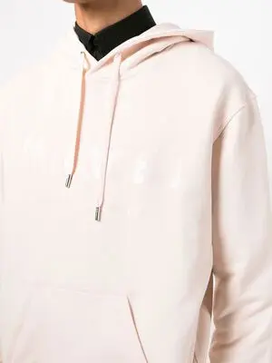 Alexander McQueen Graffiti Logo Hoodie - Pink