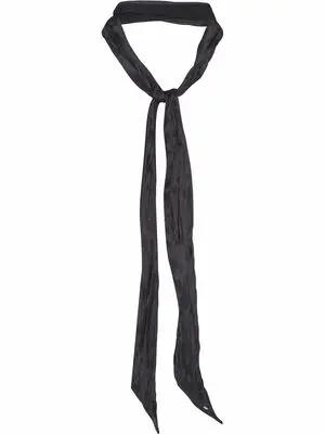 Saint Laurent - Long Silk Foulard Scarf