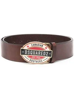 Dsquared2 Leather Logo-buckle Belt