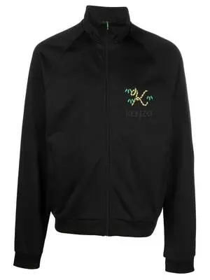 Kenzo Logo Zipped Jacket