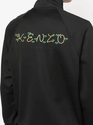 Kenzo Logo Zipped Jacket