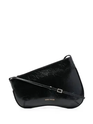 Manu Atelier Curve Leather Shoulder Bag