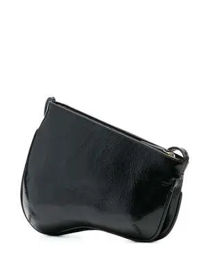 Manu Atelier Curve Leather Shoulder Bag