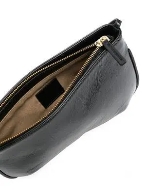 Manu Atelier Curve Leather Shoulder Bag
