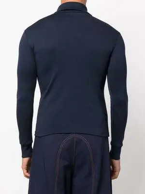 WALES BONNER Short-zip Stripe-detail Top