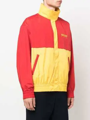 Kenzo Colour-block Logo Jacket