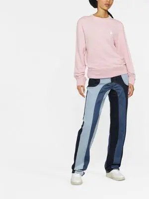 GOLDEN GOOSE Logo-print Cotton Sweatshirt