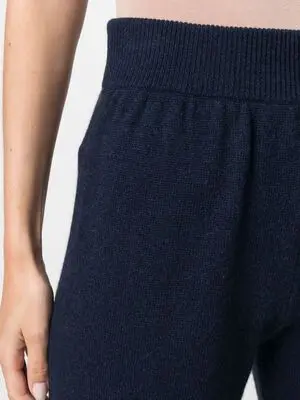 BARRIE Tapered-leg Cashmere Trousers