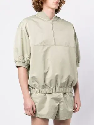 Fear Of God Half-zip Band-collar Sweatshirt