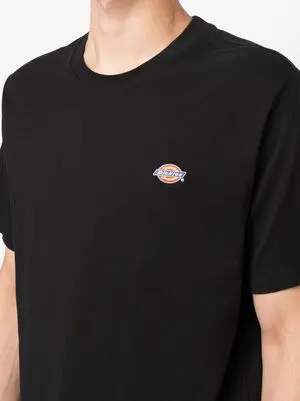 Dickies Logo-patch Cotton T-shirt - Black