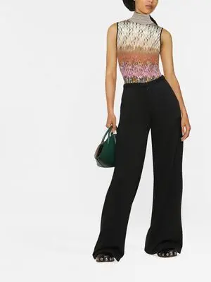 FORTE_FORTE Wide-leg Trousers - Black