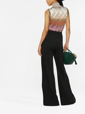 FORTE_FORTE Wide-leg Trousers - Black