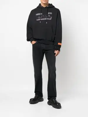 Heron Preston Graphic-print Jersey Hoodie