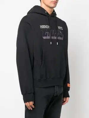 Heron Preston Graphic-print Jersey Hoodie