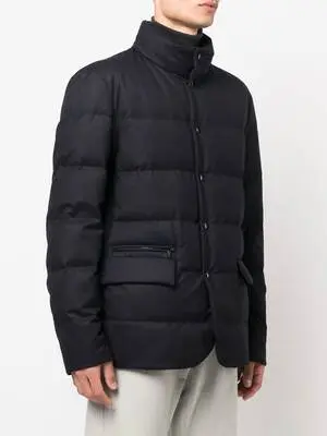 Woolrich Logo-patch Padded Coat