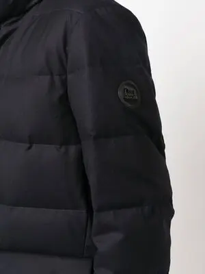 Woolrich Logo-patch Padded Coat