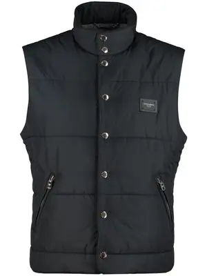 Dolce & Gabbana Logo-patch Padded Gilet