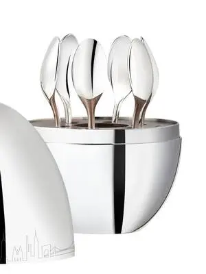 Christofle Mood Skyline New York Espresso Spoon