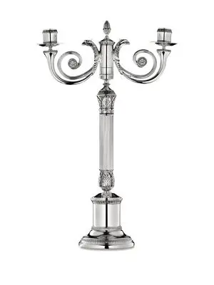Christofle Malmaison Two-light Candelabra