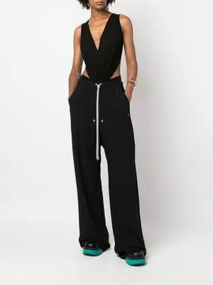 Rick Owens Drawstring Wide-leg Trousers