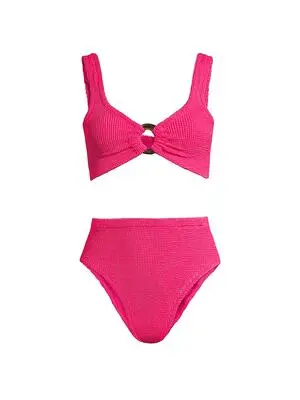 Hunza G Nadine Bikini Set Fuchsia