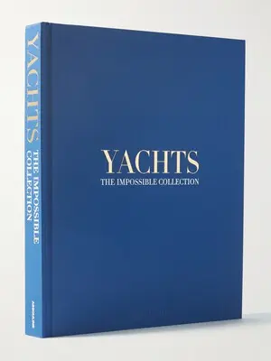 Assouline Yachts: The Impossible Collection Hardcover Book - Blue