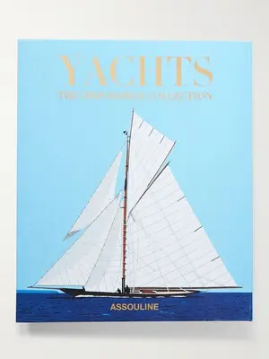Assouline Yachts: The Impossible Collection Hardcover Book - Blue