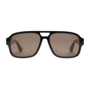 Gucci Navigator Frame Sunglasses - Black