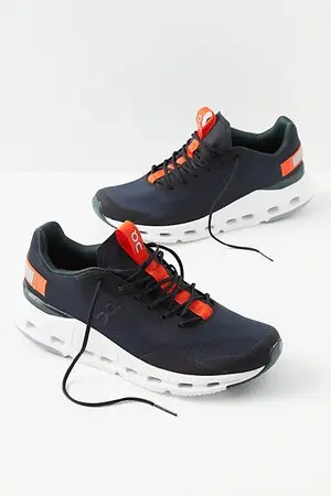 On On Running Cloudnova Form Sneakers Black / Flame