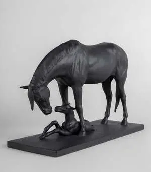 LLADRO Mare And Foal Figurine