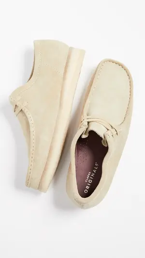 Clarks Suede Wallabee - Maple