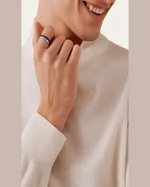 Boucheron Band Ring - White Gold